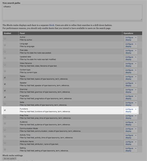 Solr Drupal7 Apachesolr Search With Facet Api And Display Suites