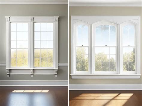 Window Trim Vs No Trim Stylish Home Debate