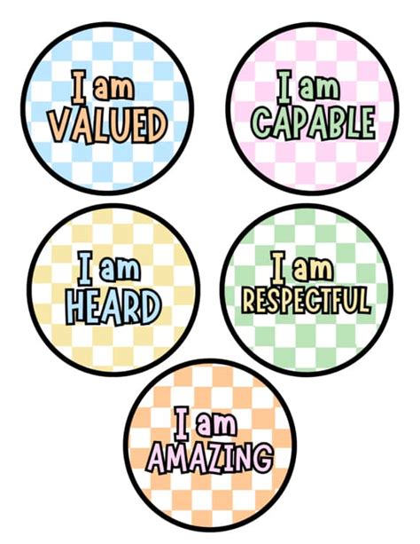 Pastel Checkered Classroom Decor Bundle By Funky And Fabulous In 4th