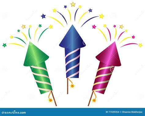 Cartoon Fireworks Clip Art Cartoon Fireworks Clipart Vector Korean