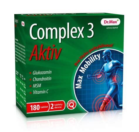 Dr Max Complex 3 Aktiv 180 Tbl Doprava Zdarma Nasezdravie Sk