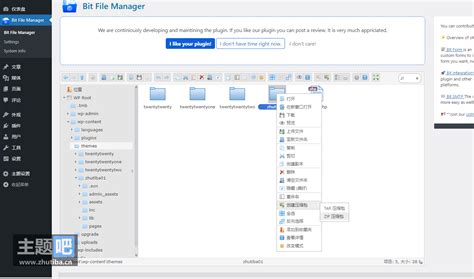 Bit File Manager 完全免费的wordpress文件管理器插件 Wp主题吧