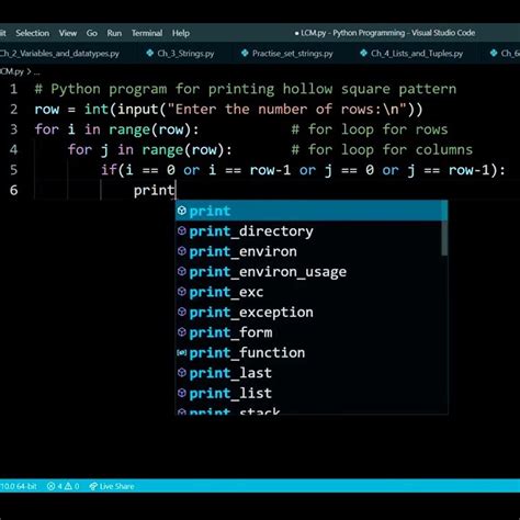 How To Print Hollow Squarerectangle Pattern In Python Shorts Programming Youtube