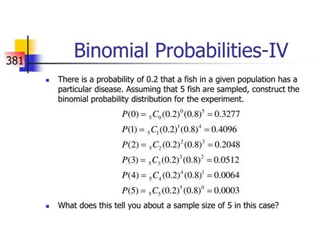 PPT Discrete Probability Distributions The Binomial Distribution PowerPoint Presentation
