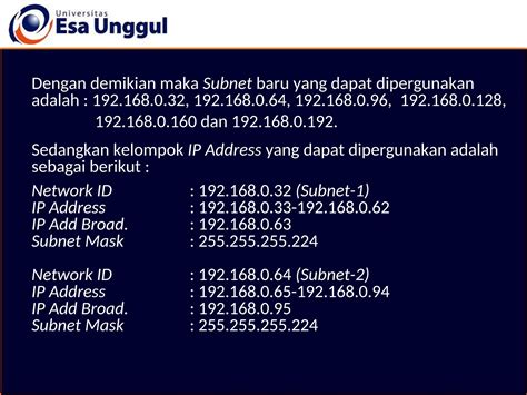 Jaringan Komputer Subnetting Kelas Xi Fase F Ppt
