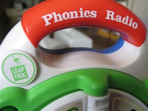 Leap Frog Phonics Radio Educational Toy Plays Music Over 30 Different