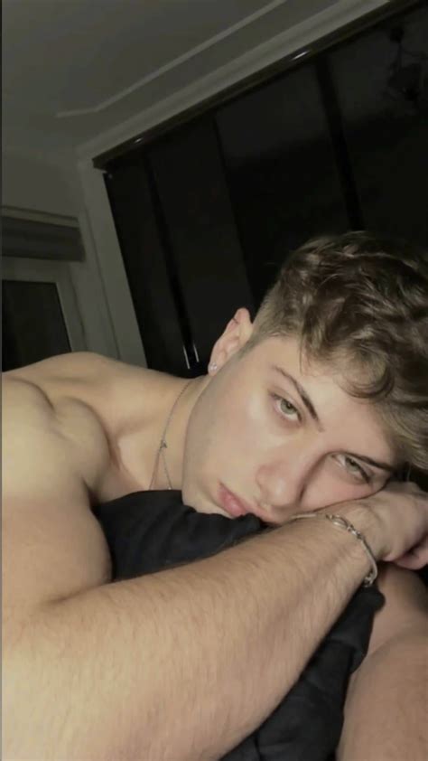 Guy Bed Selfie