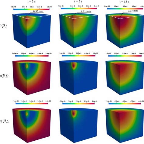 Spatial Distribution Of Fluid Pressures In Interstitial Tissue A Download Scientific Diagram