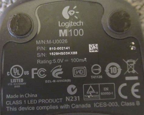 2 X Logitech M U0026 M90 M100 Grey Optical Usb Wired 3 Button Scroll