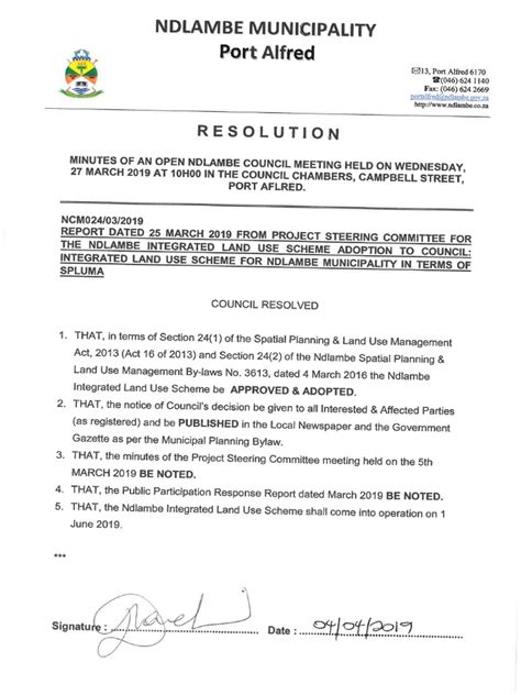 2019 Ndlambe Municipality Integrated Land Use Scheme Pdf Zoning Grammatical Gender