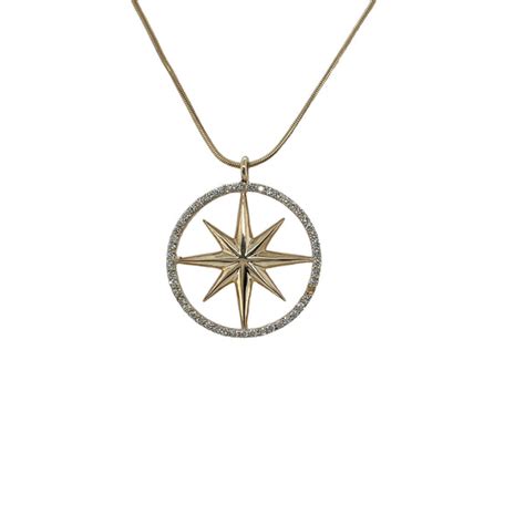 Compass Rose Pendant Virtue Jewelers