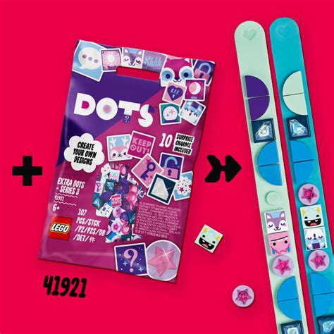 Конструктор DOTS (ДОТС) 41923 Браслет «Монстры» LEGO - купить в Сети ...