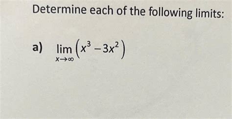 Solved Determine Each Of The Following Chegg Com