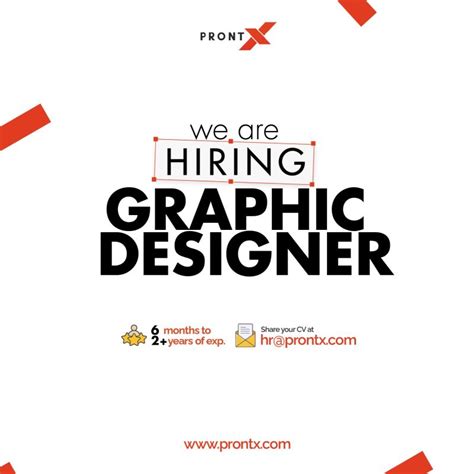 Prontx On Linkedin Hiring Graphicdesigner Designjobs Prontx Joinourteam Lahorejobs