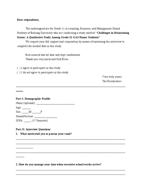 Research Instrument Final Pdf