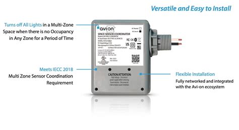 Space Sensor Coordinator Avi On Labs Lighting Controls And Wireless Energy Efficient