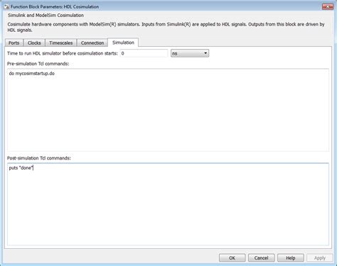 Create Simulink Model For Component Cosimulation