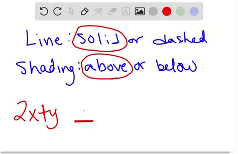 solved match the inequality with its graph a 2 x y ≤3 b 2 x y 3