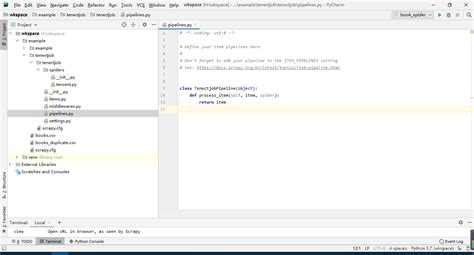Scrapy框架开发爬虫实战——item Pipeline管道scrapy Item Pipeline Csdn博客