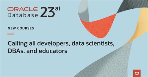 Oracle University On Linkedin See The New Oracle Database 23ai Courses Which Include Hands On…