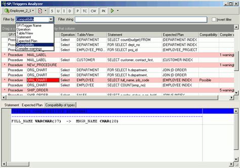The Database Experts Docsptriggersviews Analyzer