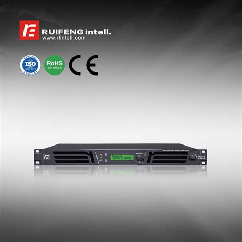High Power Channel Digital DSP Power Audio Amplifier Da D China Professional Amplifier