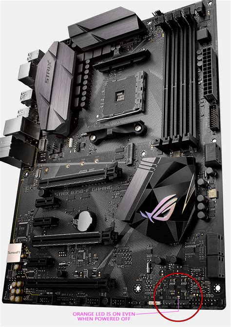 Just Noticed An Orange Led Indicator On My Mobo Cant Find It
