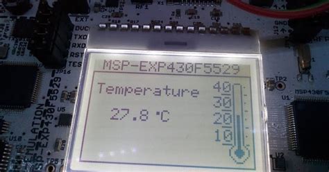 Temperature Sensor Using Msp Exp430f5529 Lm35 Lcd102x64 Rmsp430