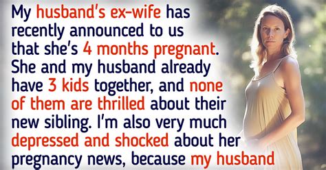 My Husbands Ex Wife Is Pregnant And Im Mad Because It Brings A Bunch