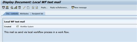 uses of local workflow in main work flow sapcodes