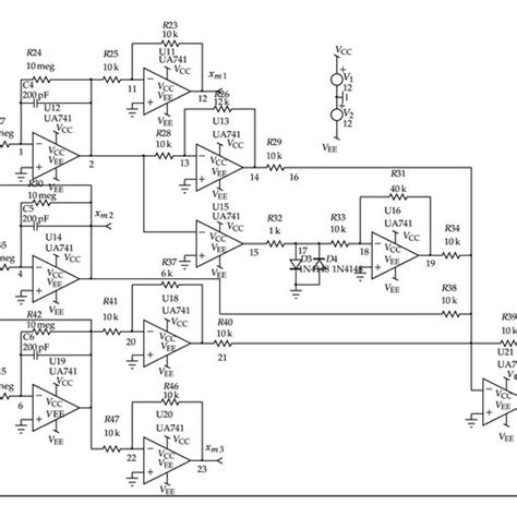 Electronic Implementations Of Sprott Circuits A Master System B Download Scientific