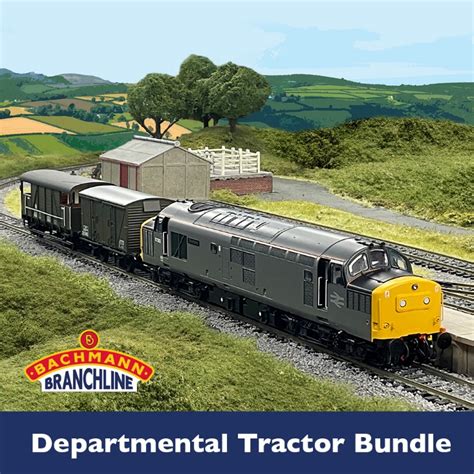 Bachmann 30 3704 Departmental Tractor Bundle Jdm Models