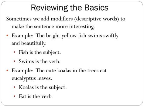 PPT Sentence Patterns PowerPoint Presentation Free Download ID