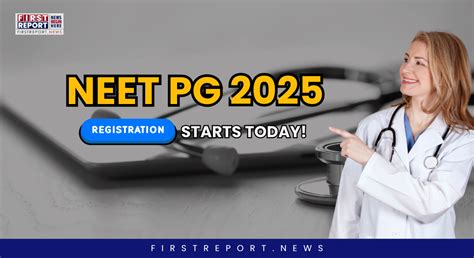 Neet Pg 2025 Exam Date Announced Registration Starts Today