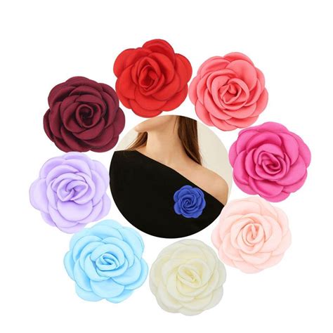 Fashion Cm Corsage Flower Ball Gown Accessories With Pin Shopee