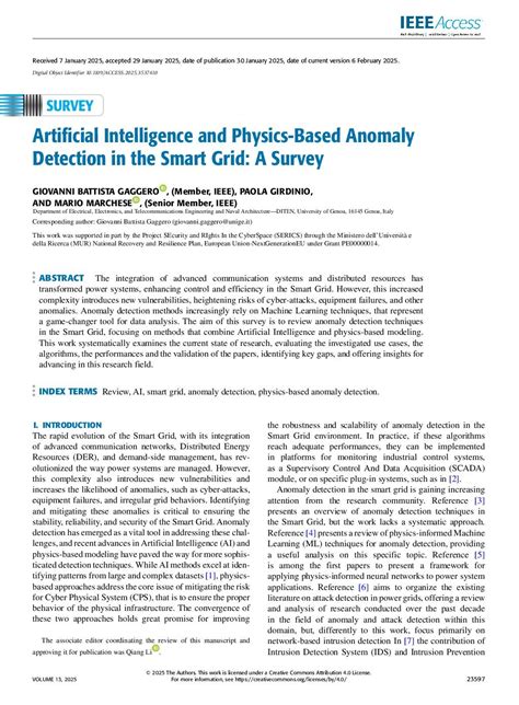 Artificial Intelligence And Physics Based Anomaly Detection In The