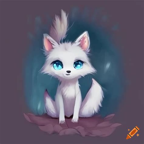 Anime White Fox Demon