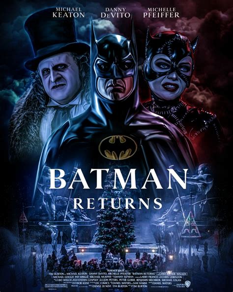 Batman Returns Poster By Neil Fraser Graphics
