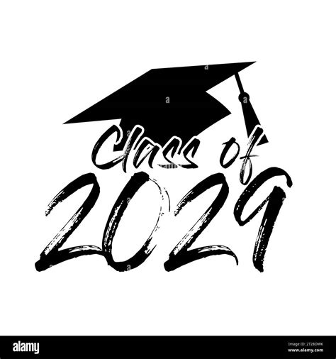 Class Of 2029 Design Vector Stock Vector Image And Art Alamy