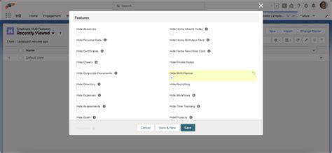 Customizing The Employee Hub Menu