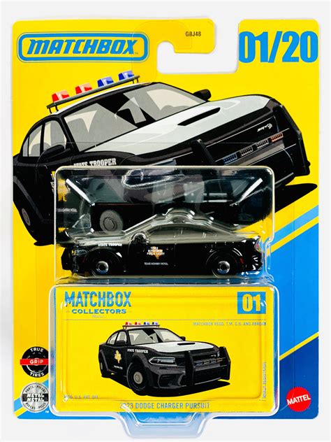Matchbox 2026 Collectors Series Case F 2023 Dodge Charger Hellcat Texa