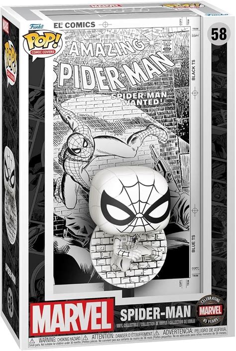 Funko Pop Comic Cover Marvels 85th Anniversary Spider Man Funko