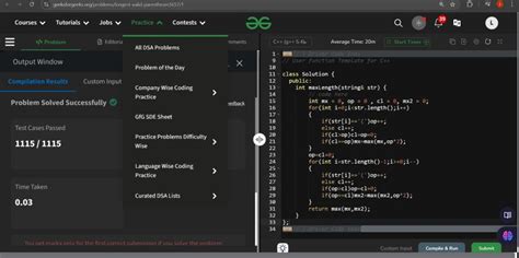 Day 6 Of Geeksforgeeks Challenge String Vs Substring Lakshya Soni Posted On The Topic Linkedin