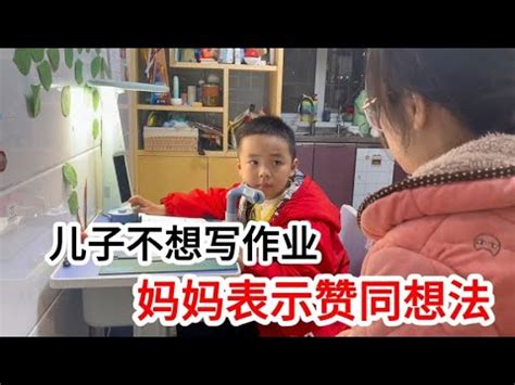 儿子不想写作业妈妈表示赞同想法 YouTube