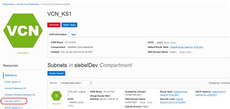 Deploying Siebel Application Using Docker Image On Oracle Cloud Infrastructure With Vanilla Database