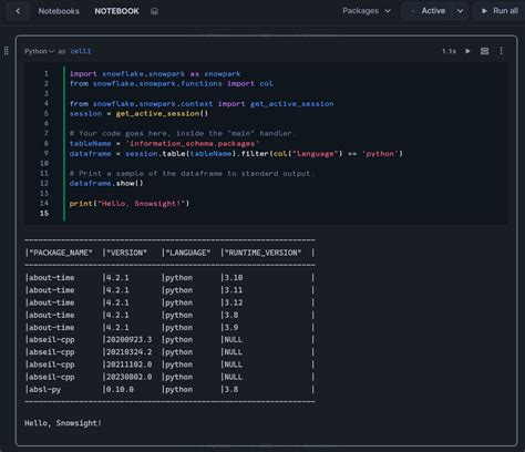 Dataframe Python Snowpark Printshow Is Not Working Stack Overflow