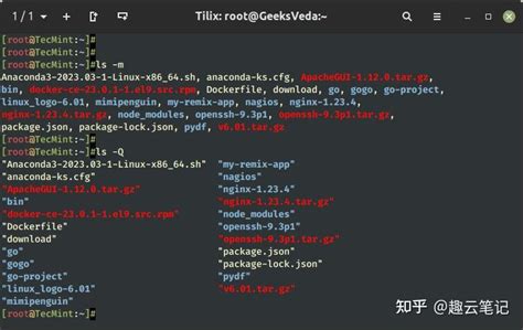 Linux中的 个基本ls命令示例 知乎