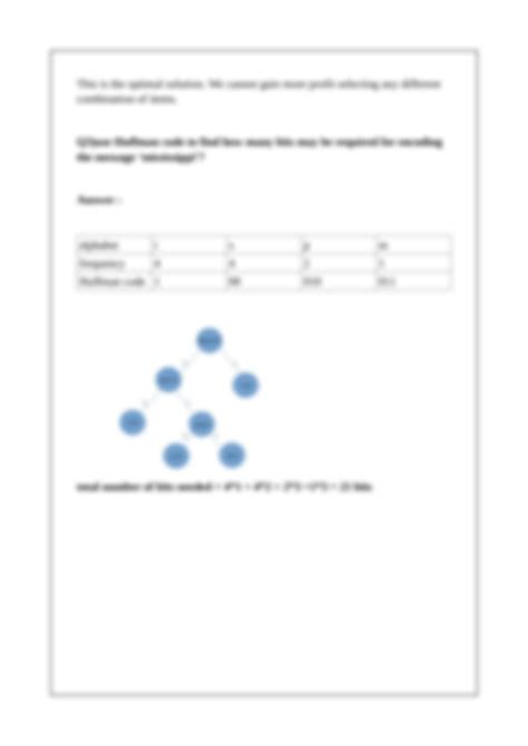 Solution Analysis Design Of Algorithms Sheet 4 With Answers Studypool