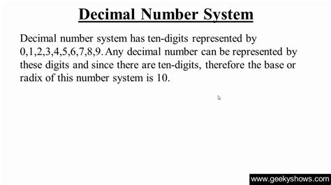 decimal number system the early mathematicians are the first recorded to to use this system
