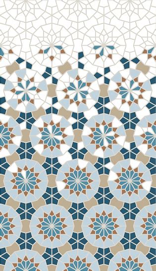 아라베스크 벡터 테두리 벽지 질감 배경 패턴 컬러 타일 분해와 기하학적 하프톤 질감 기하 도형에 대한 스톡 벡터 아트 및 기타